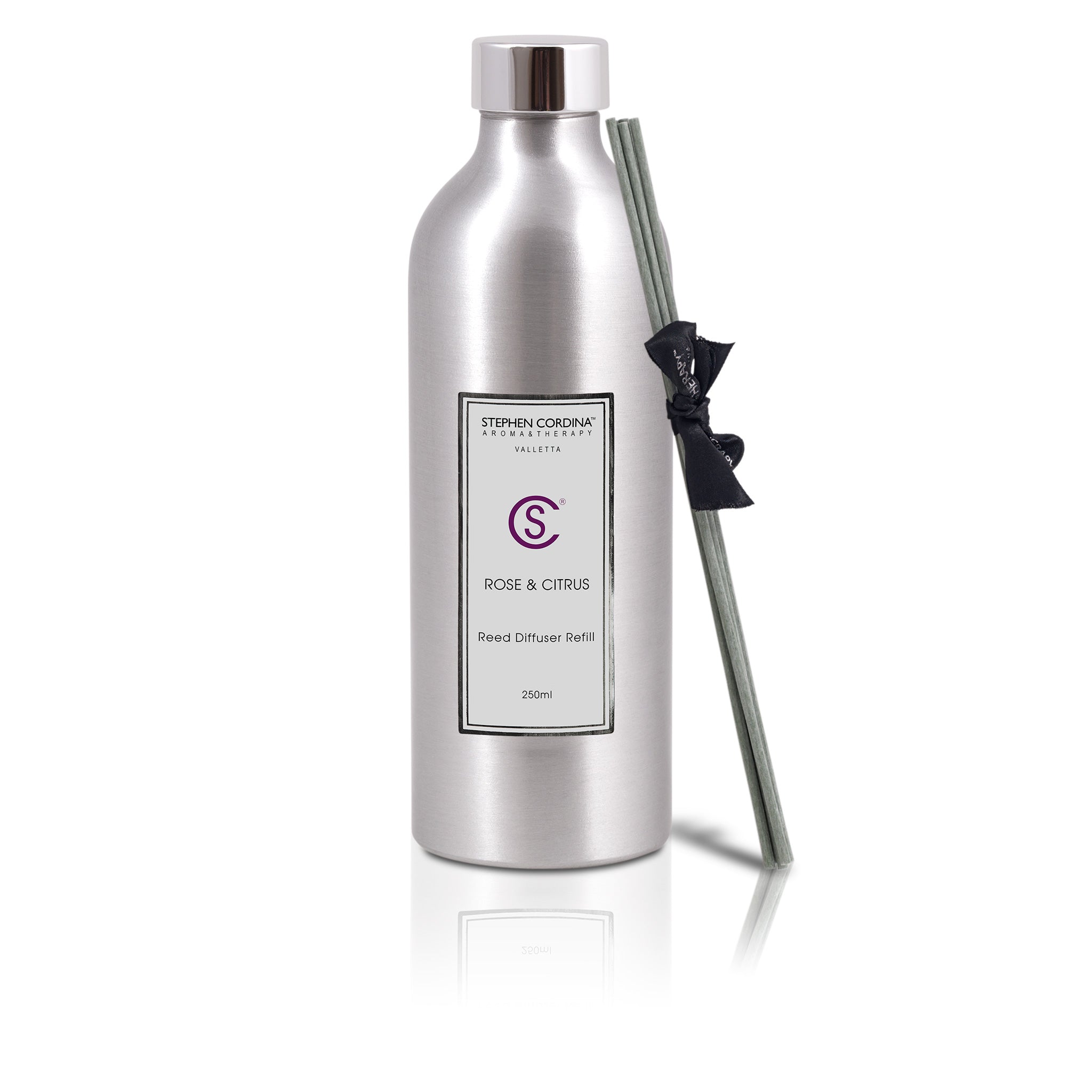Rose & Citrus Room Diffuser Refill 250ml – Stephen Cordina AROMA&THERAPY